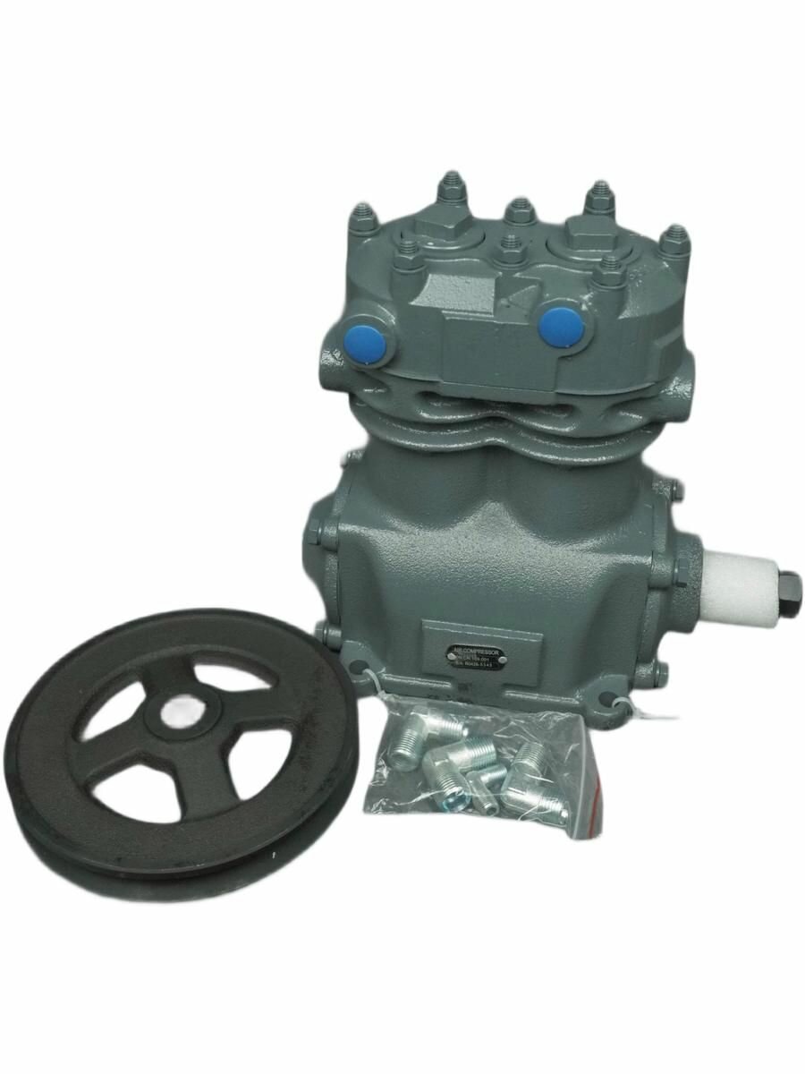 Компрессор двухцилиндровый МАЗ, урал/со шкивом/ (Fosters)