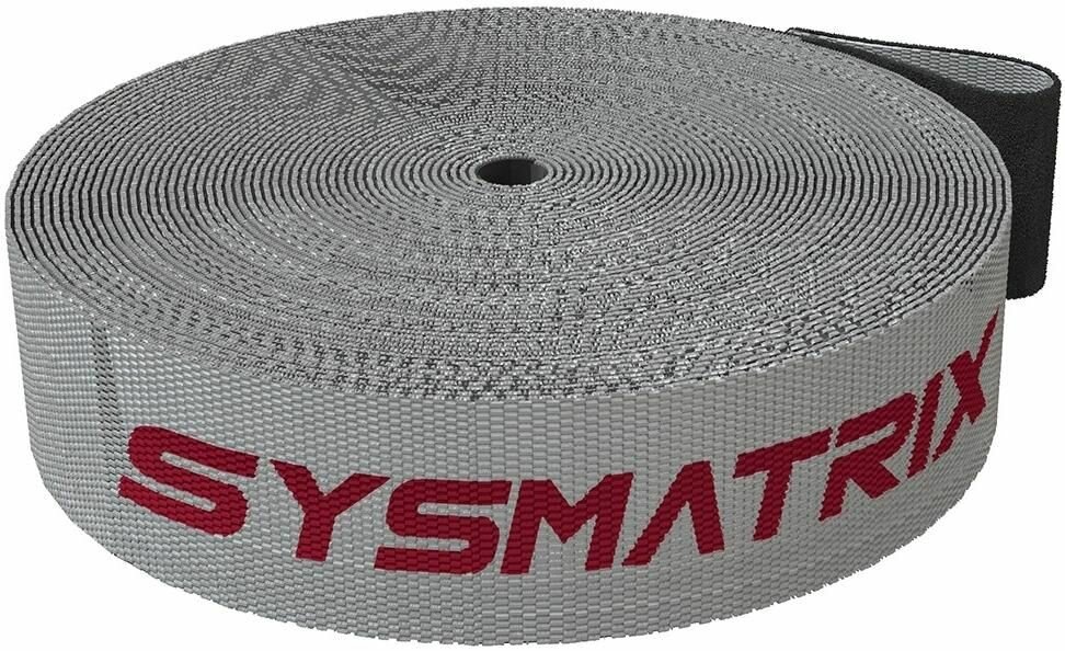 Хомут-липучка SYSMATRIX длина 5000 мм, ширина 16 мм, черный (ROL 169BK)