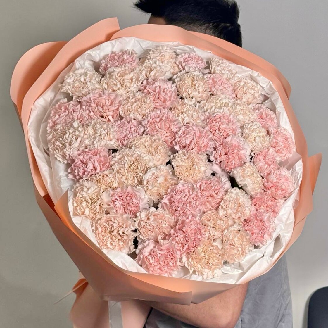 Букет из 51 Диантуса "Bubblegum" с экспресс доставкой до двери