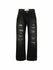Джинсы PHILIPP PLEIN Logo-detail distressed-effect jeans, размер 4 года, черный