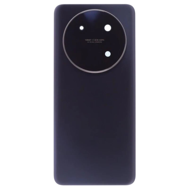 Задняя крышка для Huawei Nova 12i (CTR-L81) (черный) (в сборе со стеклом камеры)