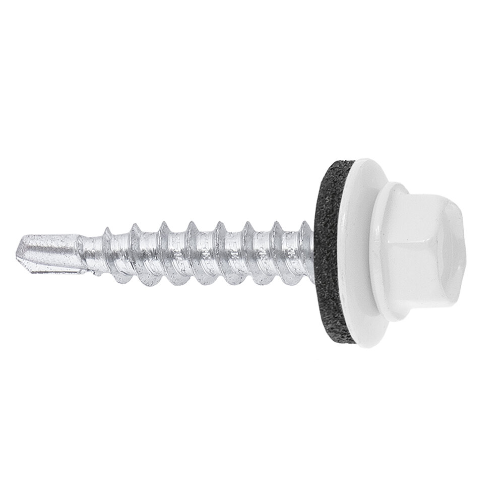 Кровельные саморезы FIXBERG 4,8х28 мм 60 шт RAL9003