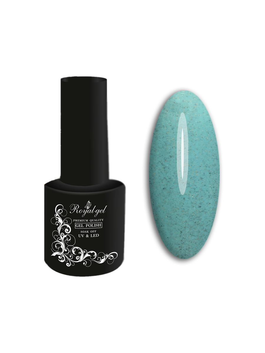 Гель лак Royal-gel "Черный песок" 5 мл. BS16