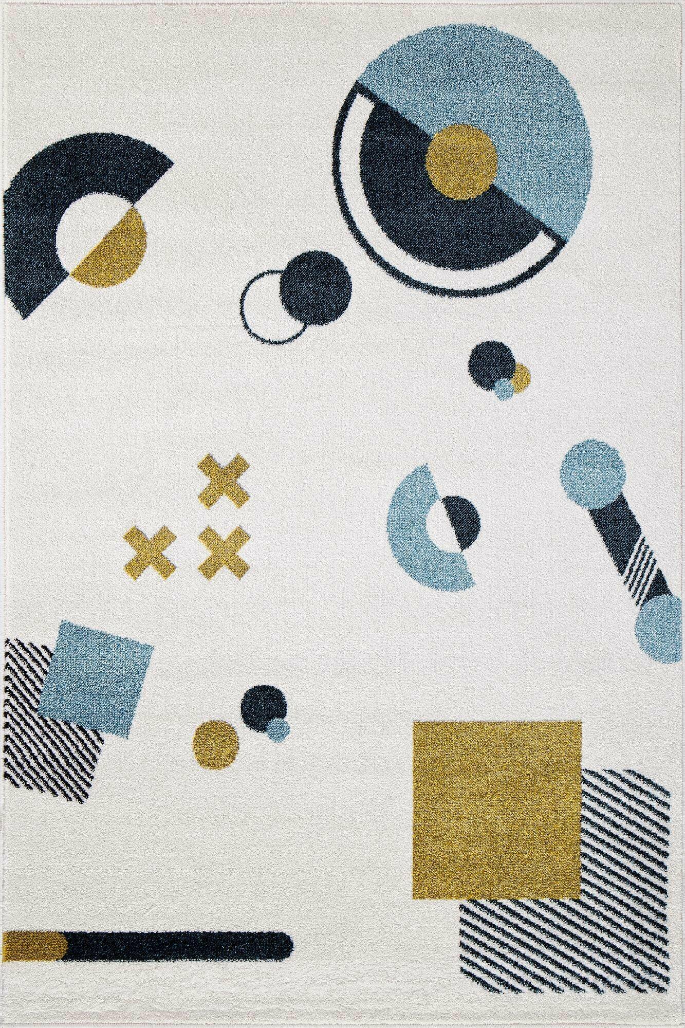 Детский ковер на пол в гостиную в детскую 160х230 см детский ворс 10 мм 336230 KoverVDom