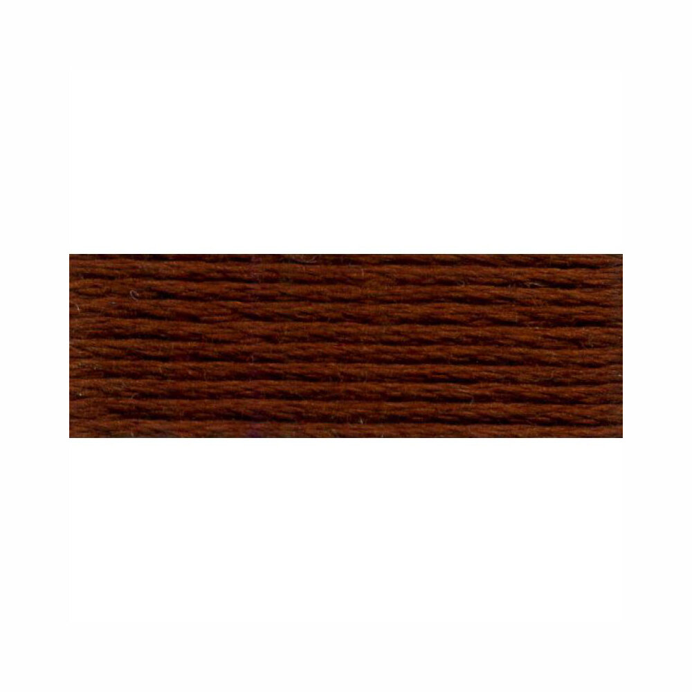 Мулине "DMC" 100% хлопок 8 м №0300 шоколадный