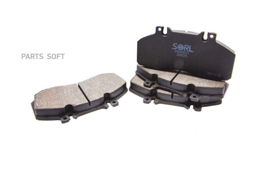 Колодки тормозные передние к-кт SORL арт. HM4601