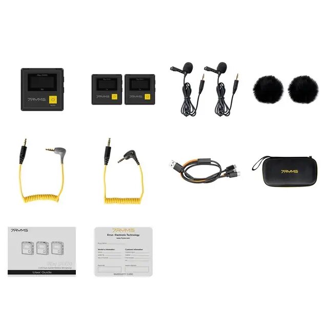 Радиосистема 7RYMS iRay DW20(A) беспроводная микрофонная система 2,4 ГГц (2 передатчика)