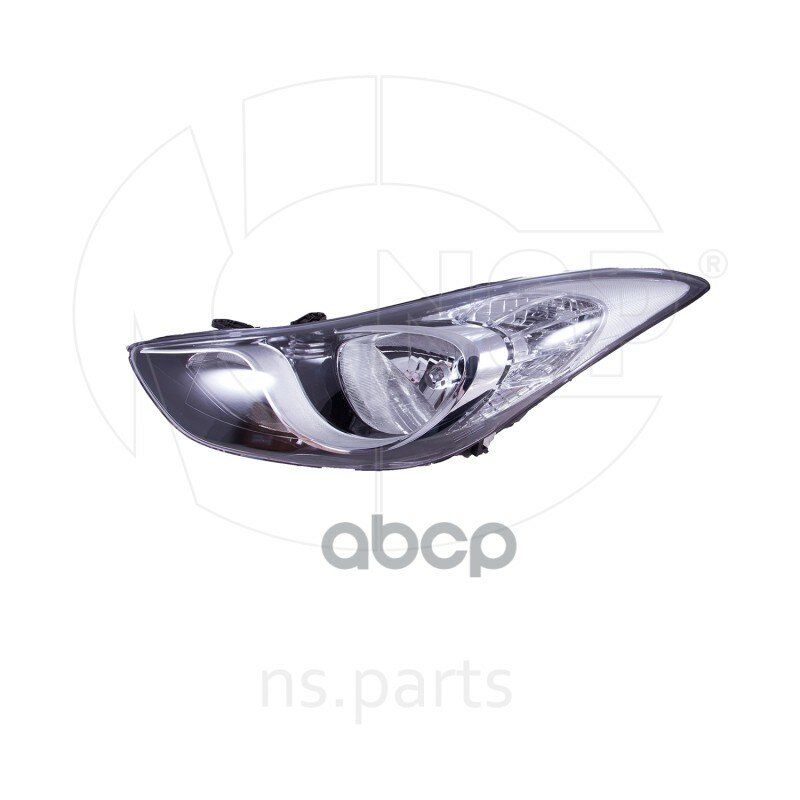 Фара левая HYUNDAI Elantra V механическая NSP арт. NSP02921013X020