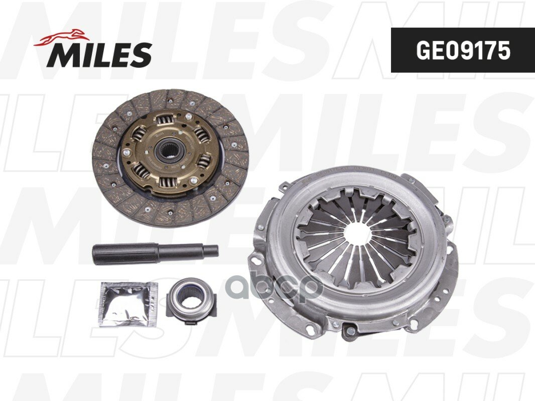 Сцепление комплект RENAULT MEGANE I/CLIO II/KANGOO I 1.4-1.6 97- (Sachs 3000951534) GE09175 Miles арт. GE09175
