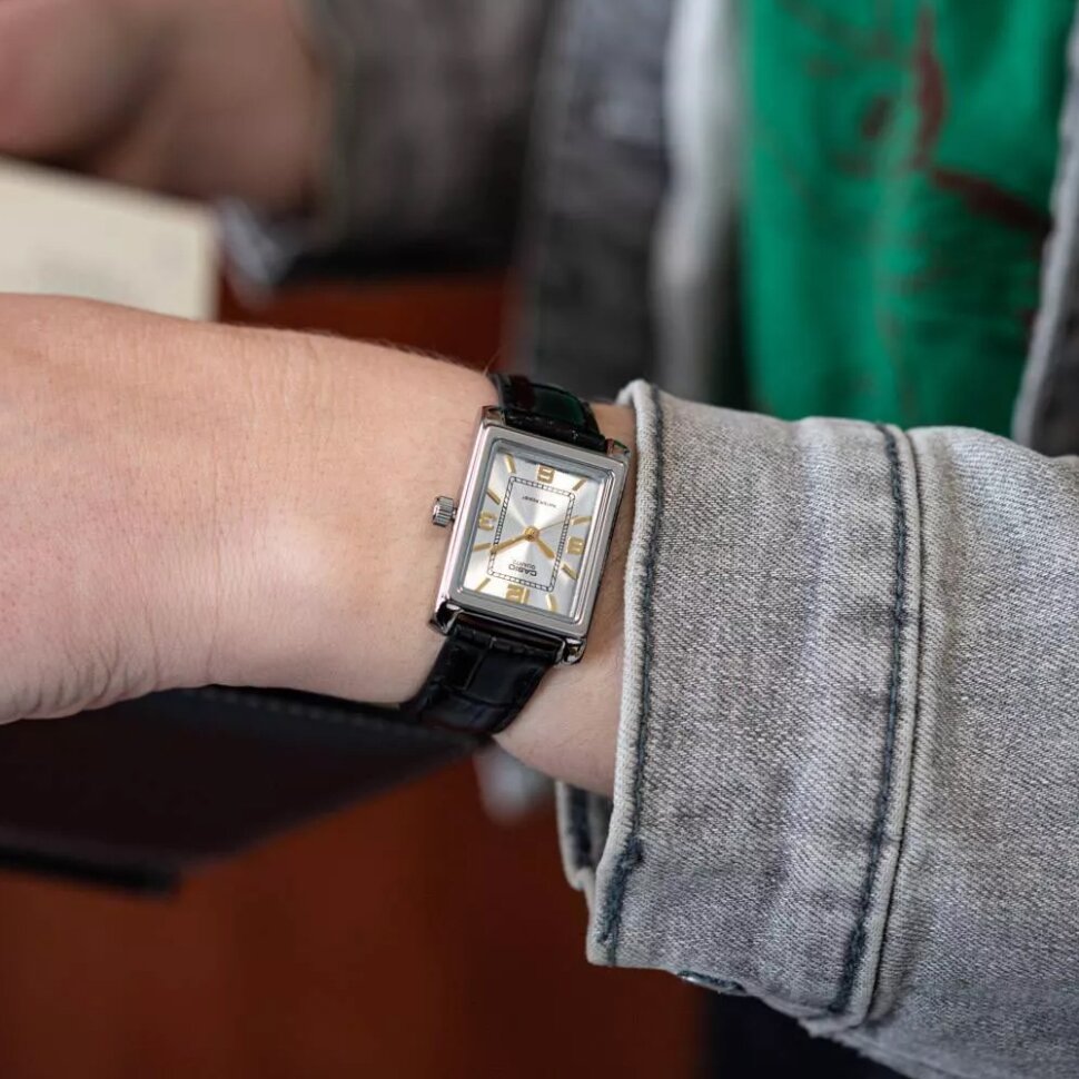 Наручные часы CASIO Collection, черный, серебряный — фото 1