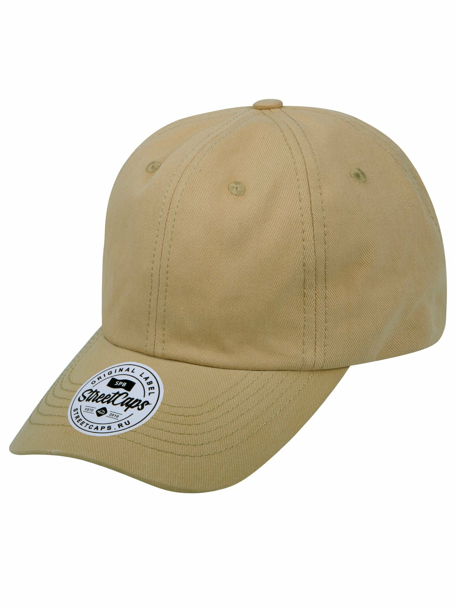 Бейсболка Бейсболка классическая / Street Caps / 305-6-1-001 Мягкая хлопковая кепка с низким профилем для мужчин