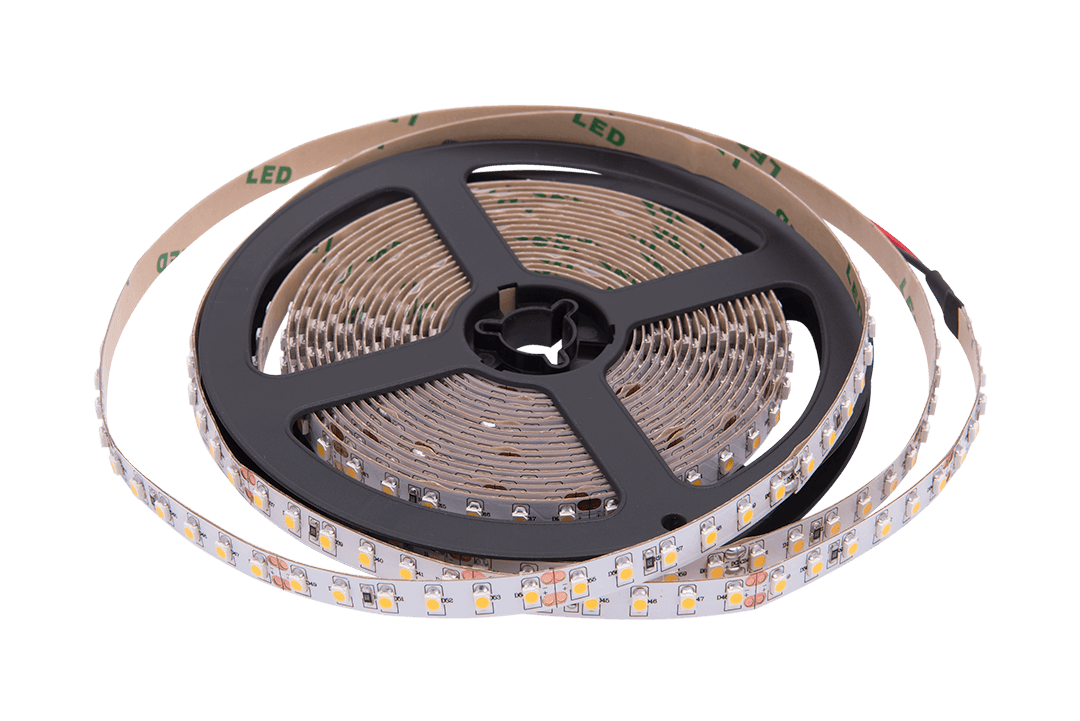 Светодиодная лента Белый теплый 3528 24V 9.6W/m 120Led/метр 00-00002123 SWG3120-24-9.6-WW 3500K