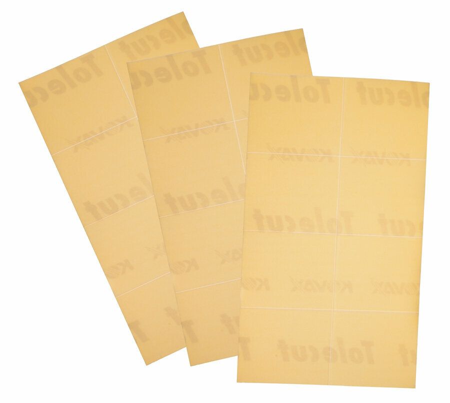 Самоклеящийся шлифовальный лист Kovax Tolecut Orange K1200 29х35 мм (24 шт.)