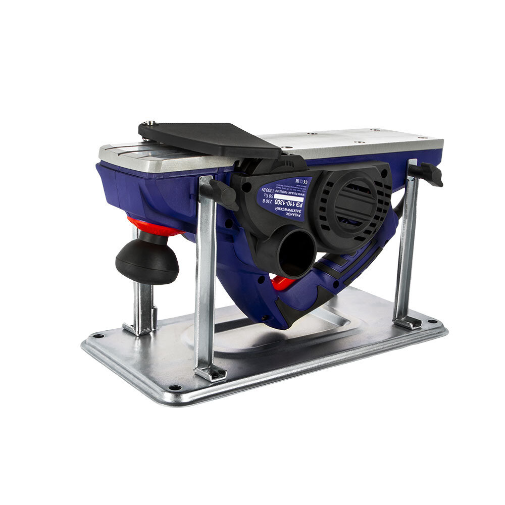 Рубанок электрический пульсар РЭ 110-1300 (1300Вт, 110мм, 0-3 мм, 16000 об/мин, чет 14 мм (793-817), шт