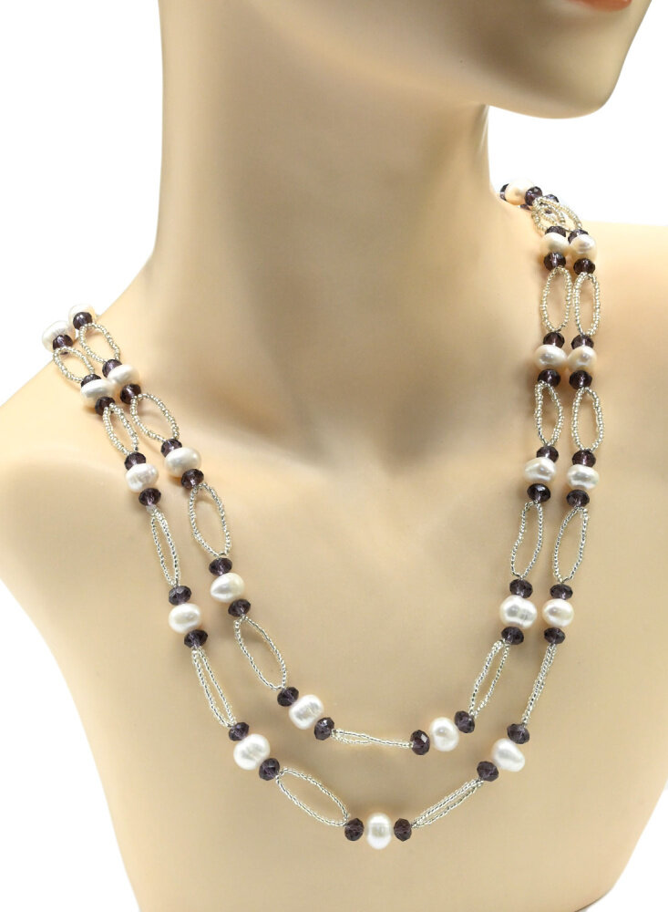 Бусы, жемчуг пресноводный