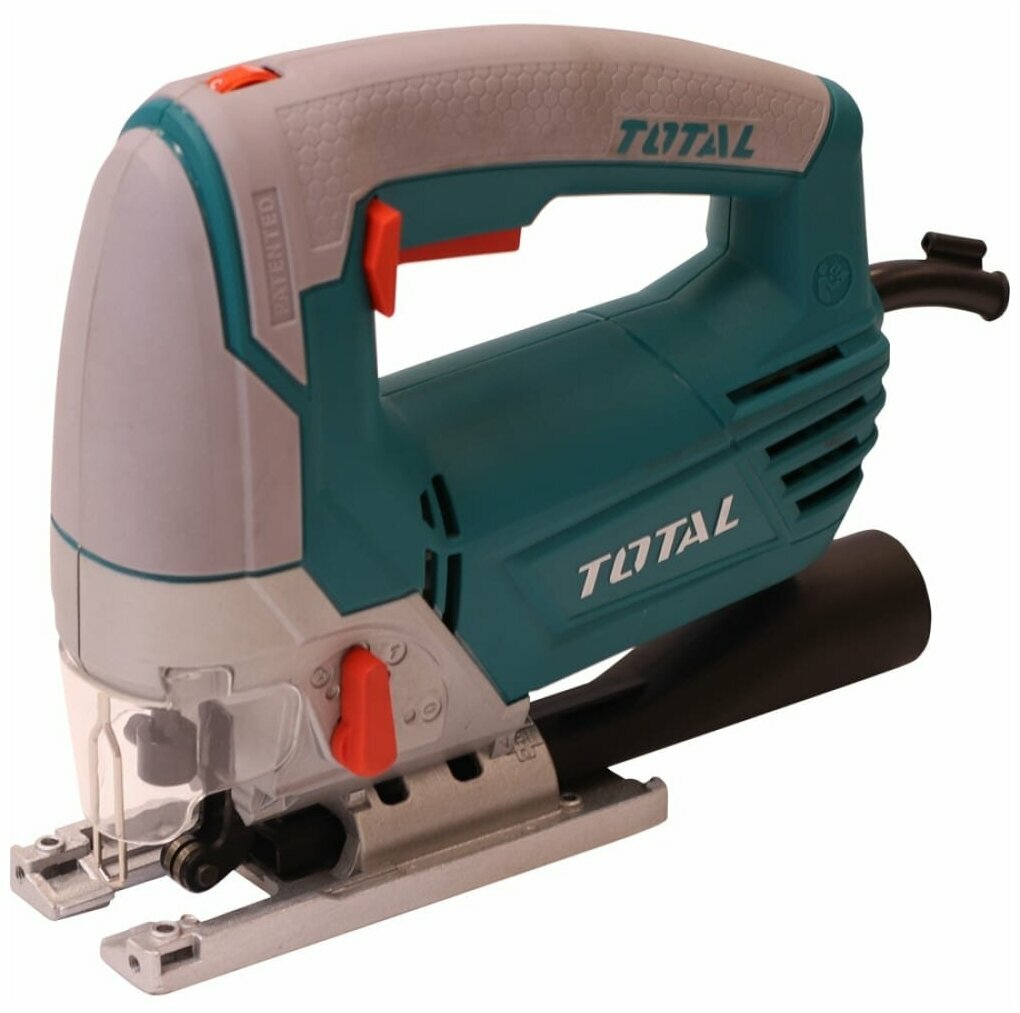 Электролобзик TOTAL TS2081006, мощность 800Вт, частота движения пилки 500-3000 мин.