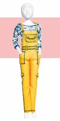 Набор для шитья одежды кукол "DressYourDoll" №4 S413-0503 Tilly Yellow