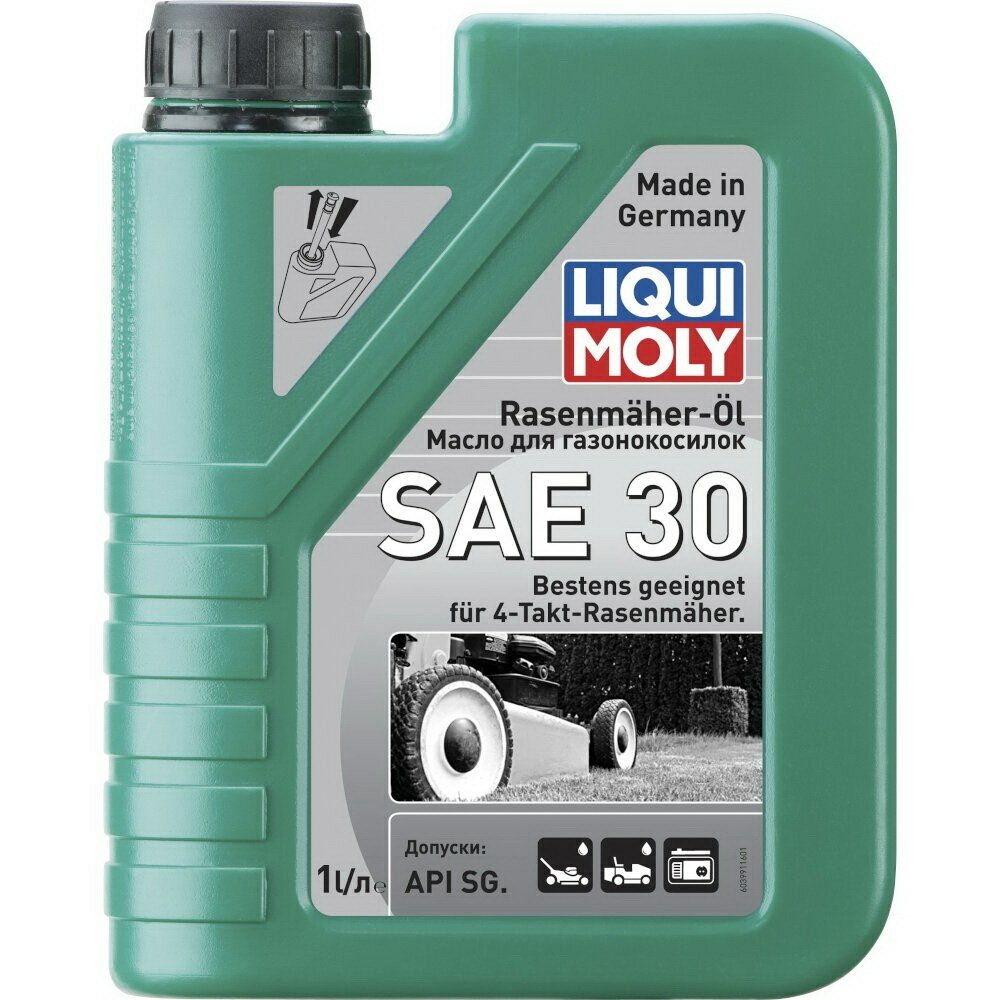 Масло моторное liqui moly 4t sae30 минеральное 1 л 1264/3991