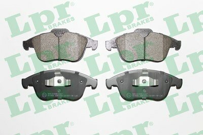 Колодки тормозные renault latitude 11-/megane 08-/scenic 09- передние