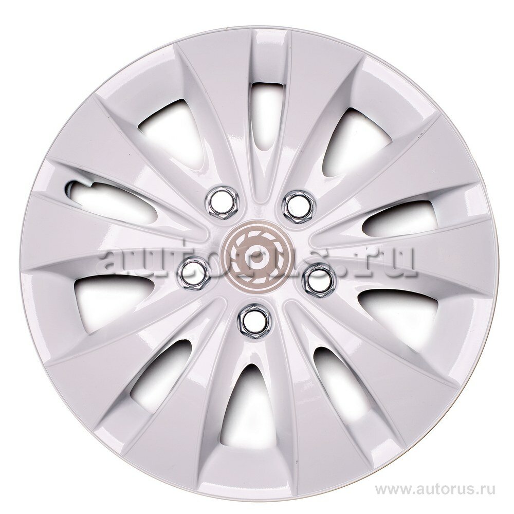 Колпаки r-14 шторм белый (4шт) джестик 14-050-5-x-bi