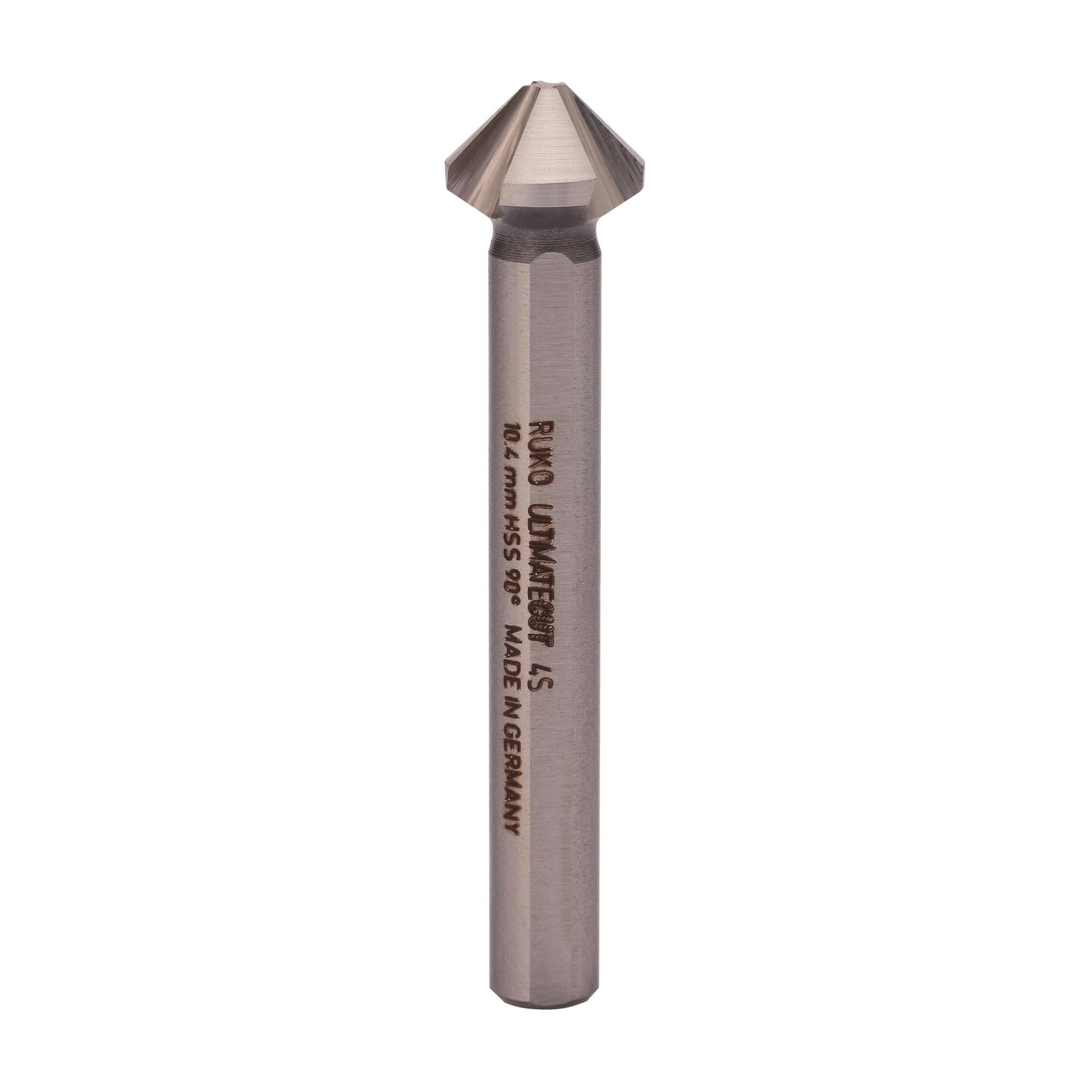 Зенковка по металлу Ruko UltimateCut 4S 90° 10,4мм HSS-G 4z DIN335C L50мм d6мм 102874
