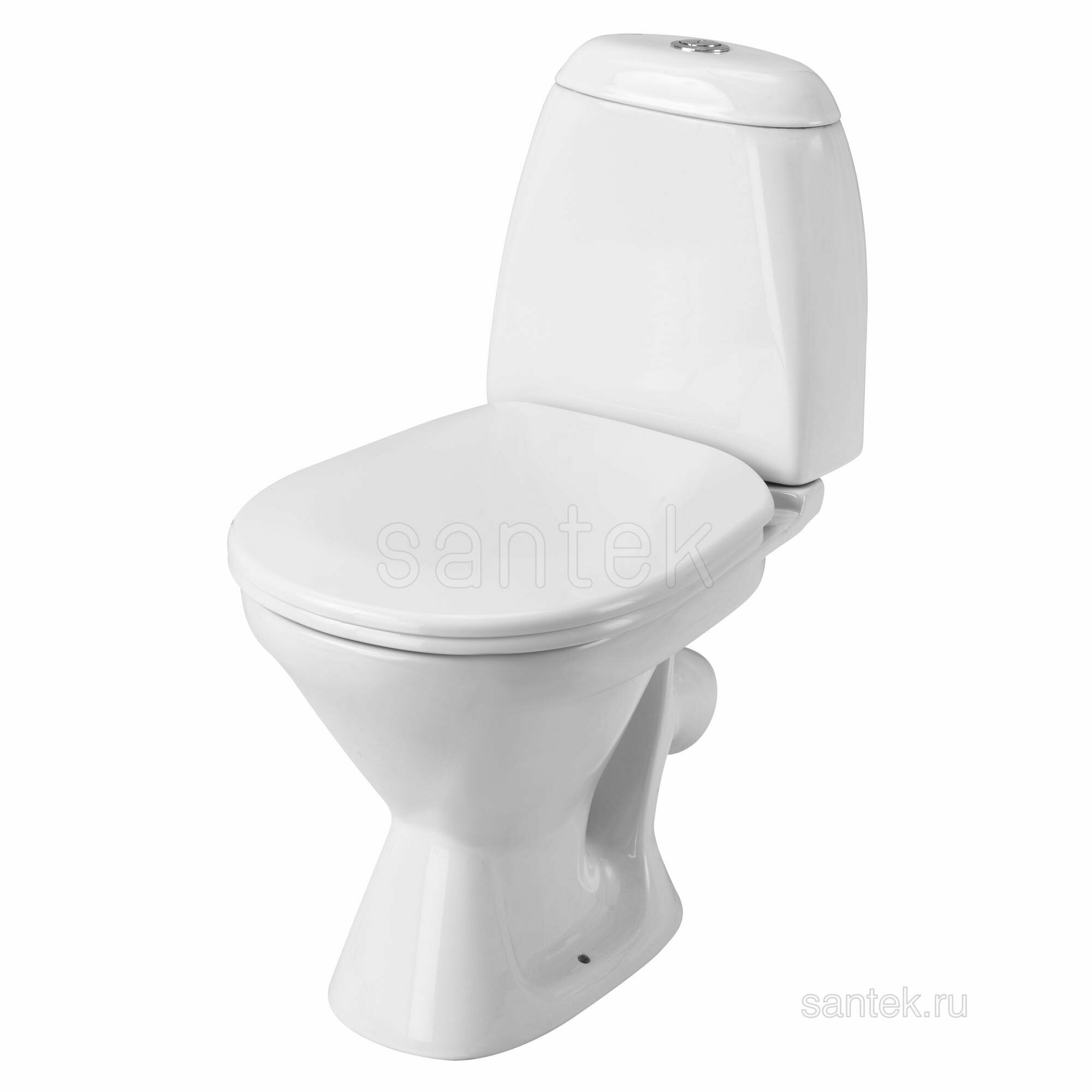 Santek Унитаз - компакт с сиденьем термопласт Римини 1WH111758 Сантек
