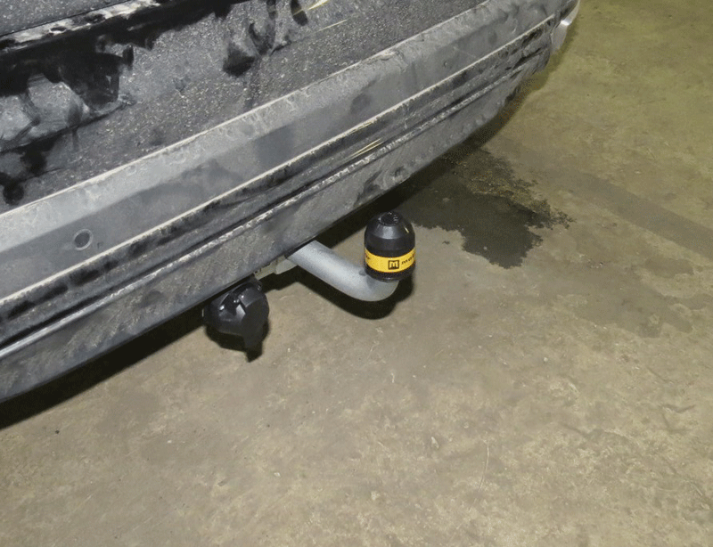 Фаркоп Motodor для Geely Tugella/Knewstar 001, 2020-н. в. (оцинк. Шар)(паспорт и сертификат в комплекте)(без электрики) 94203-A