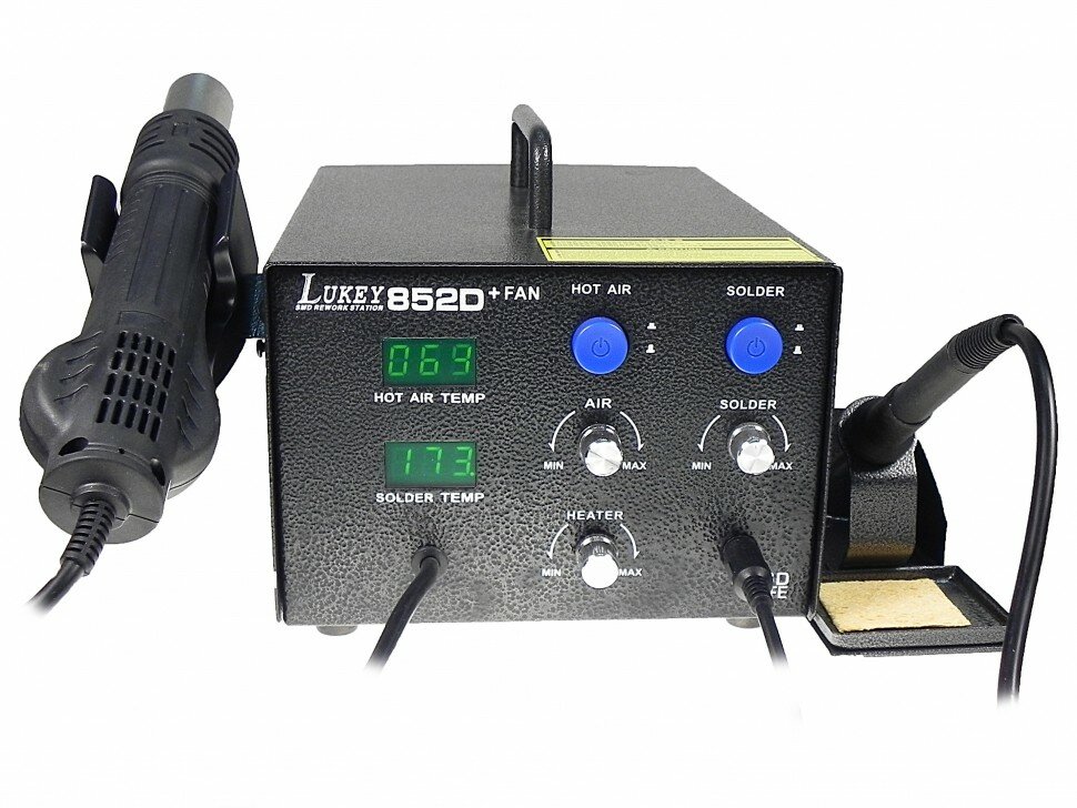 Паяльная станция LUKEY 852D+FAN