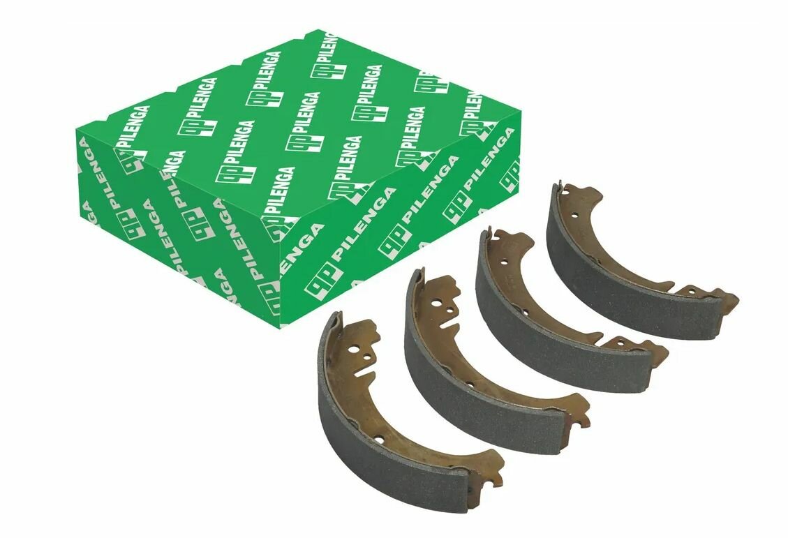 Колодки тормозные задние для ВАЗ 2101, 2104-2107 Классика, 2121, 21213 Нива, Niva комплект 4 шт. арт BST1001N