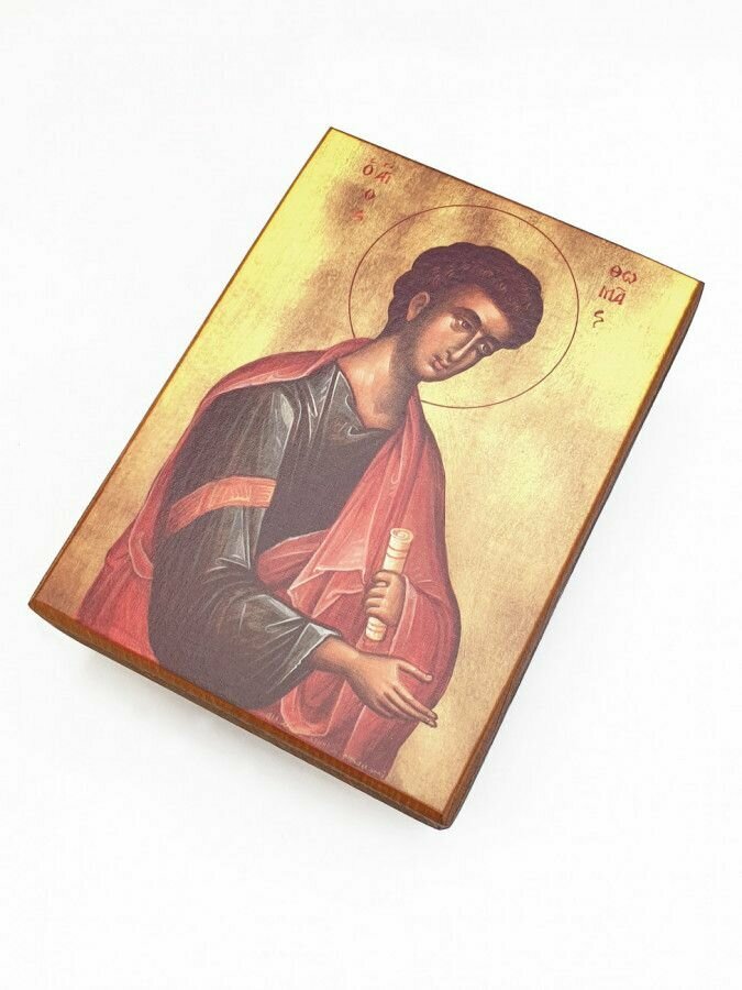 Икона Апостол Фома 10х15 см