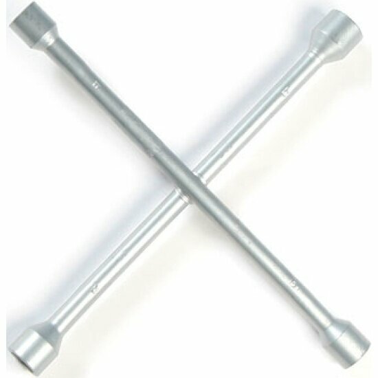 Ключ баллонный крестовой Ермак 17-19-21-23 мм, 14", сатин, SZ002