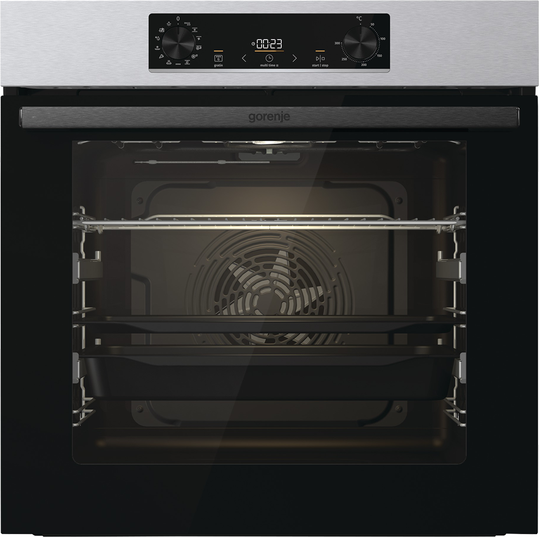 Духовой шкаф Gorenje BOSB6737E09X Essential, нержавеющая сталь, электрический, 77 л