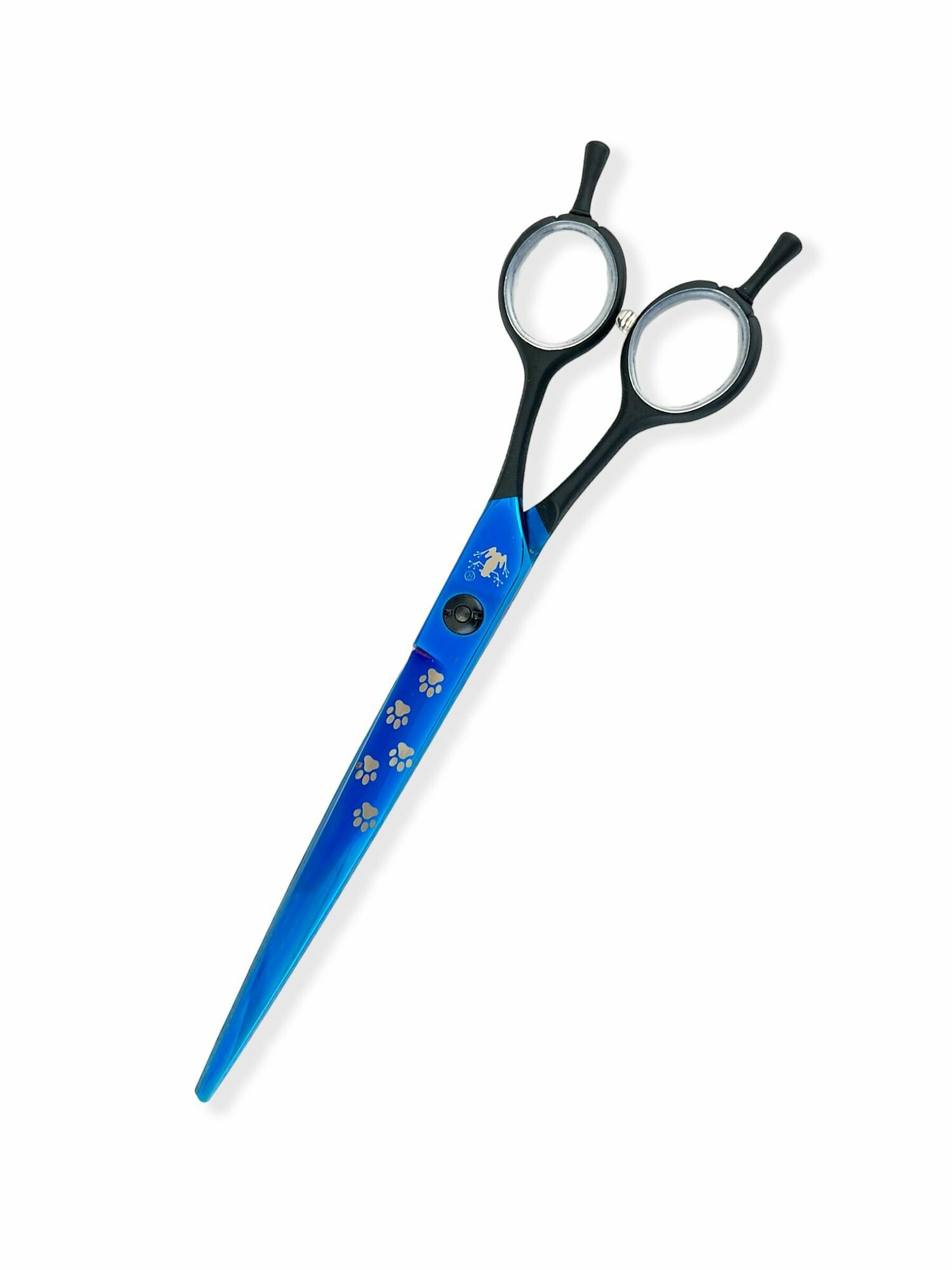 Профессиональные ножницы для стрижки собак (для груминга собак) прямые Dimi Blue Paws AA-75B
