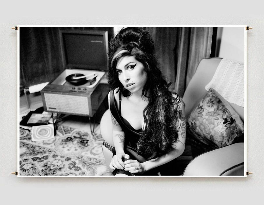 Постер плакат "Музыка: Британская певица Amy Winehouse (Эми Уайнхаус)" / Декор для дома, офиса, комнаты, квартиры, детской A3 (297 x 420 мм)
