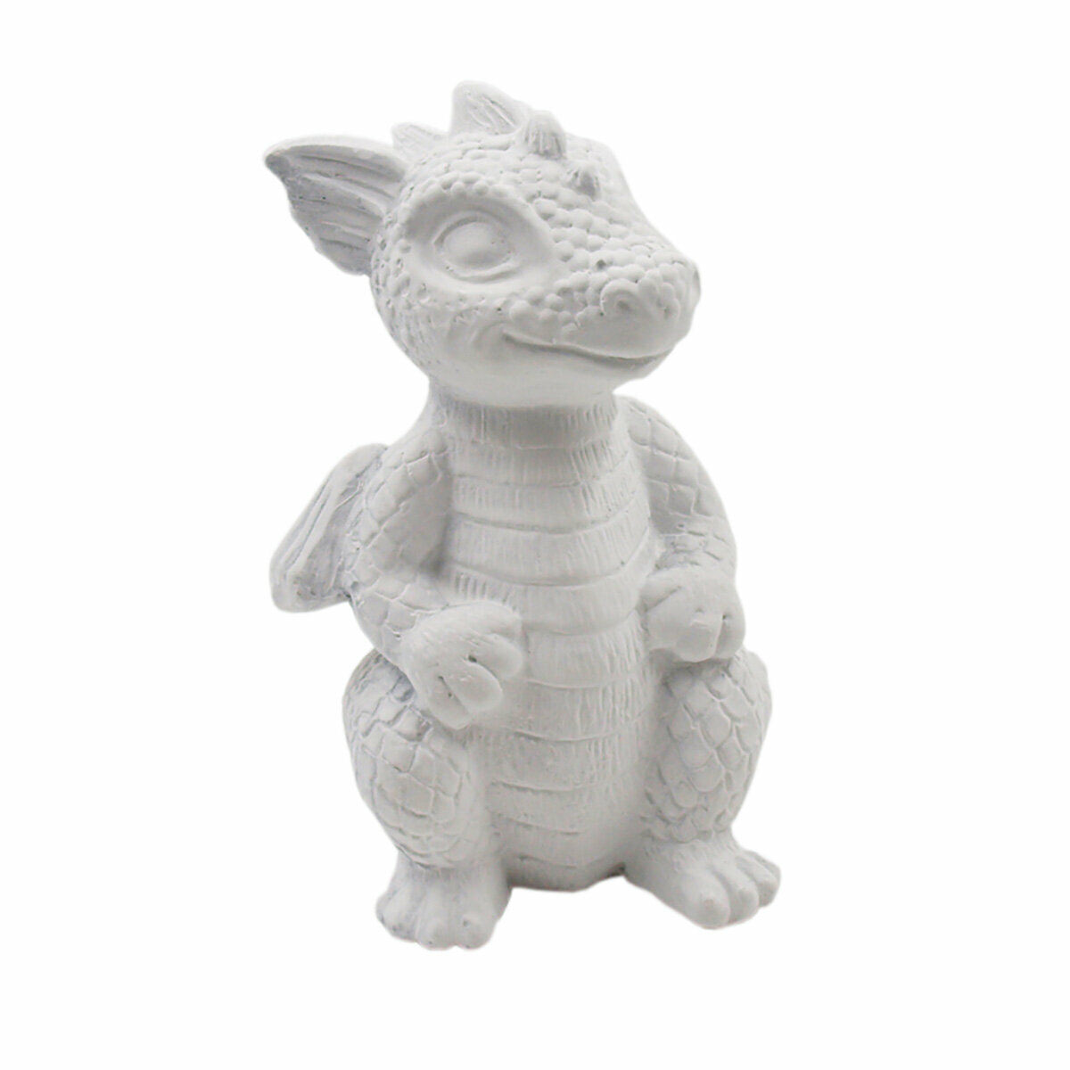 Love2art Яб-27-YU30 Копилка Дракончик из гипса 10×10×18 см для декорирования дома