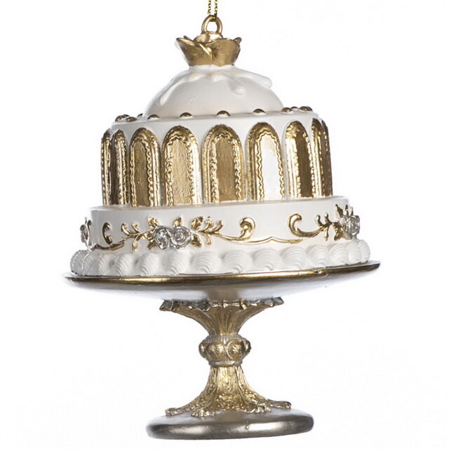 Елочная игрушка Заварной Тортик - Amore mio aiutami 11 см, подвеска, Goodwill (Гудвилл), D44157