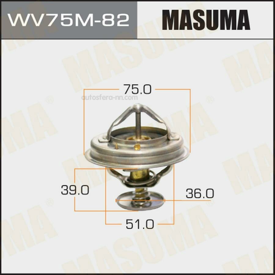 MASUMA WV75M82 Термостат [82°C]