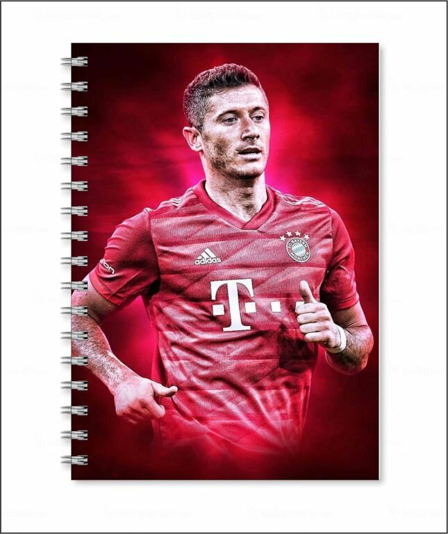 Тетрадь Роберт Левандовский, Robert Lewandowski №4, А5