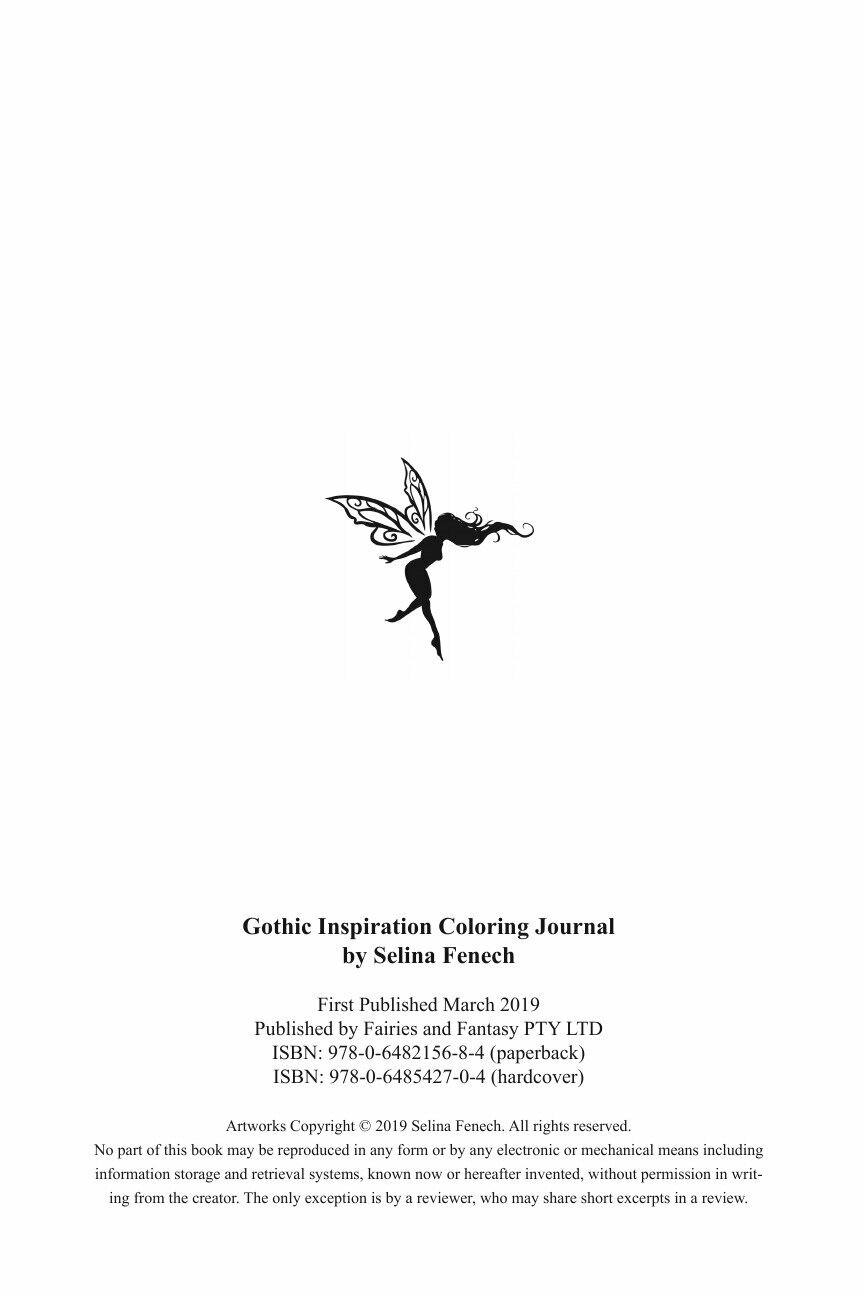 Gothic Inspiration Coloring Journal — фото 1
