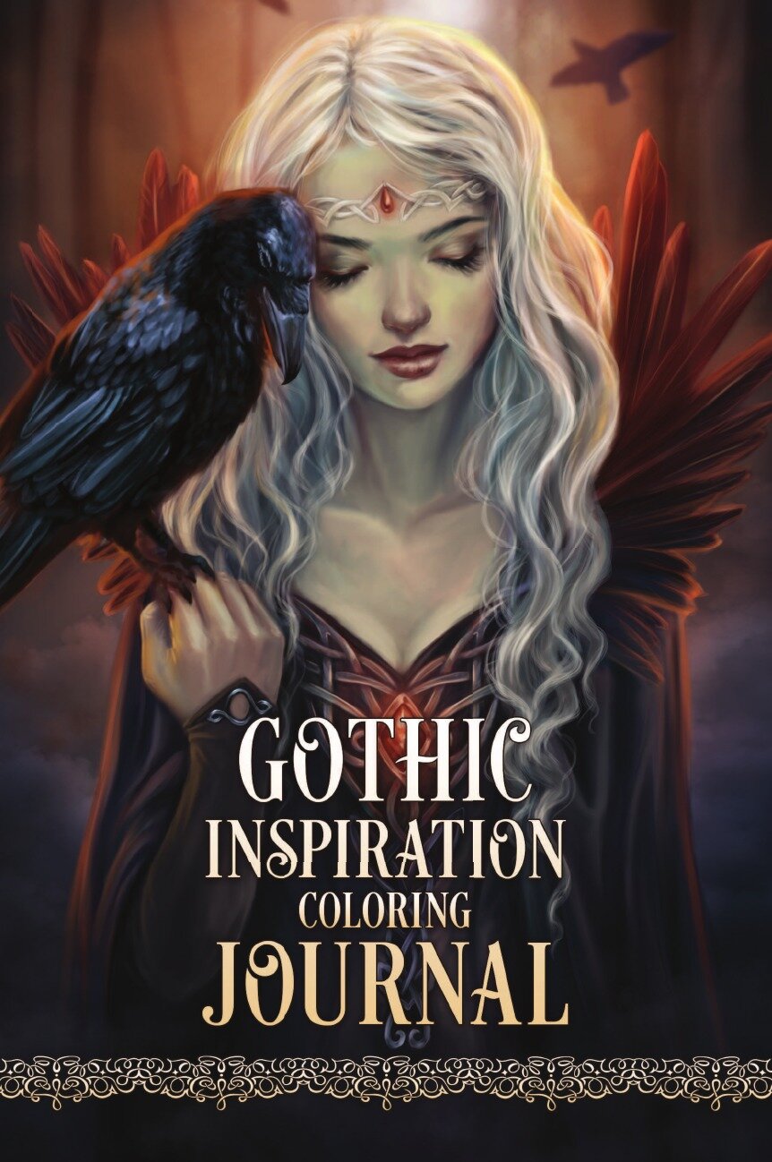 Gothic Inspiration Coloring Journal — фото 1