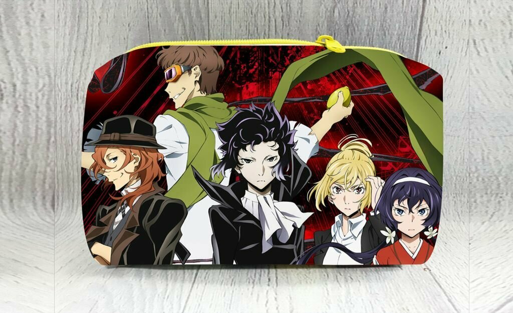 Пенал горизонтальный Великий из Бродячих Псов, Bungou Stray Dogs №9