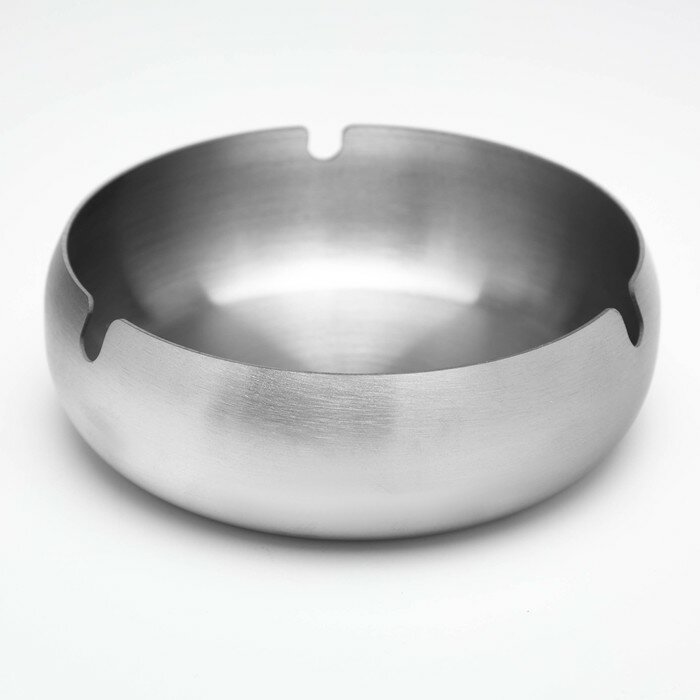 Пепельница из нержавеющей стали, 12×3.7 см