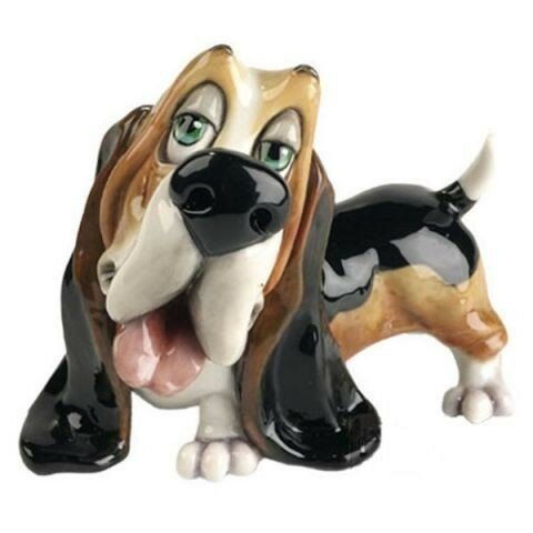 Фарфоровая фигурка собачки "Bertie"