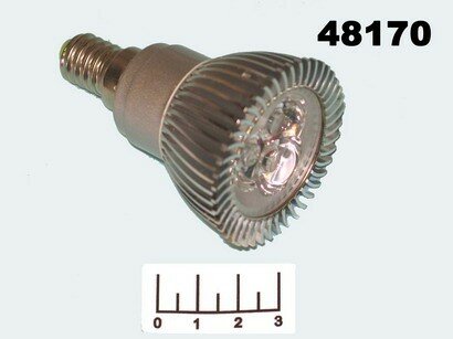 Лампа светодиодная R50 220V 3W E14 2900K белый теплый 3LED Эра