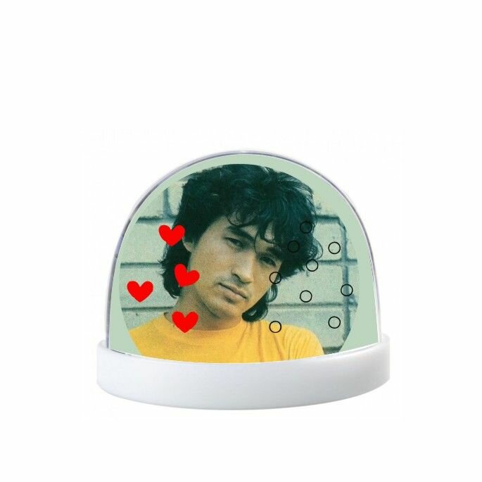 Водяной шар Кино, Виктор Цой №7, искусственный снег