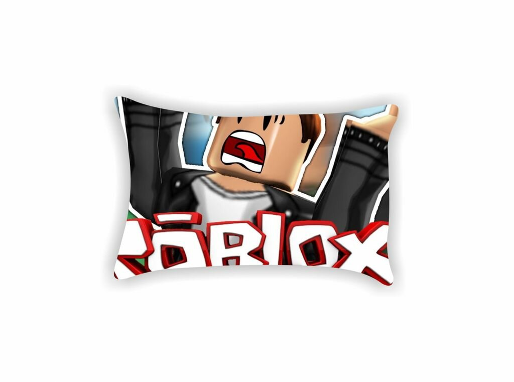 Подушка Роблокс, Roblox №18, Картинка с двух сторон