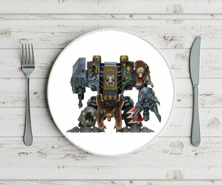 Тарелка Вархаммер, Warhammer 40000 №5