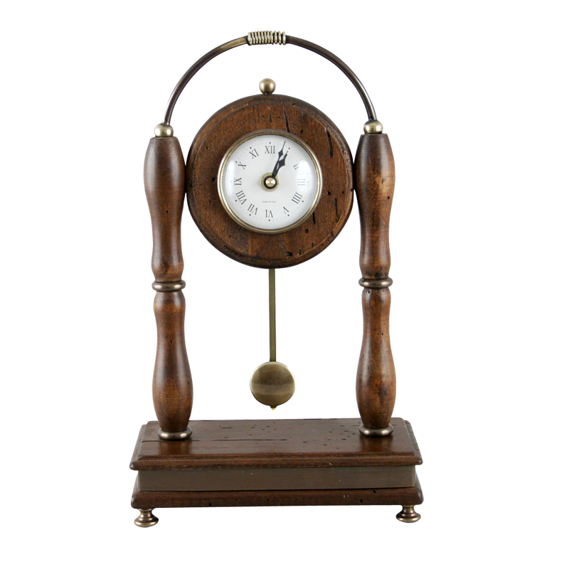 Часы Capanni, с маятником, настольные, деревянные, латунь, для дома и офиса