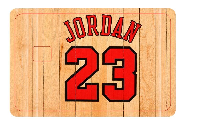 Наклейка на банковскую карту, стикер на карту, мемы, приколы, комиксы, стильная наклейка, спорт, баскетбол, Jordan