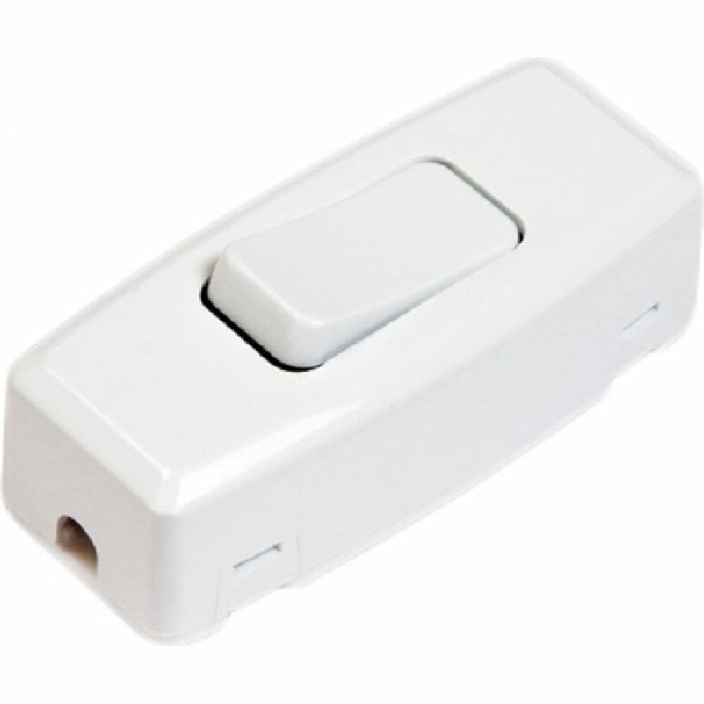 NE-AD переключатель (выкл.) бра 10А 250В (АБС-пластик, белый) 1012 (Турция)
